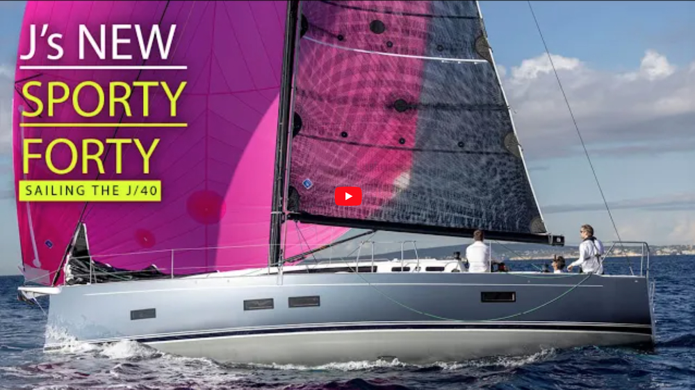 YACHTING WORLD J/40 Performance Cruiser Test off Palma