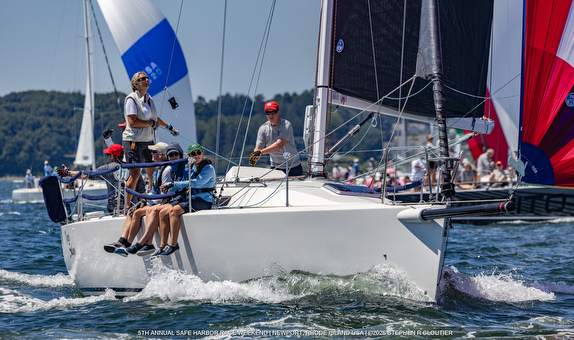 Fun, Frolic, & Silver for J's Sailing Safe Harbor Race Weekend
