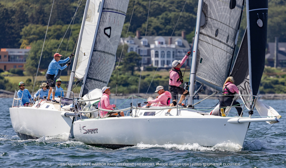 Fun, Frolic, & Silver for J's Sailing Safe Harbor Race Weekend